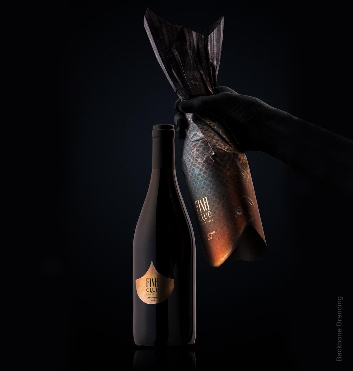 FISH CLUB WINE Branding - Backbone