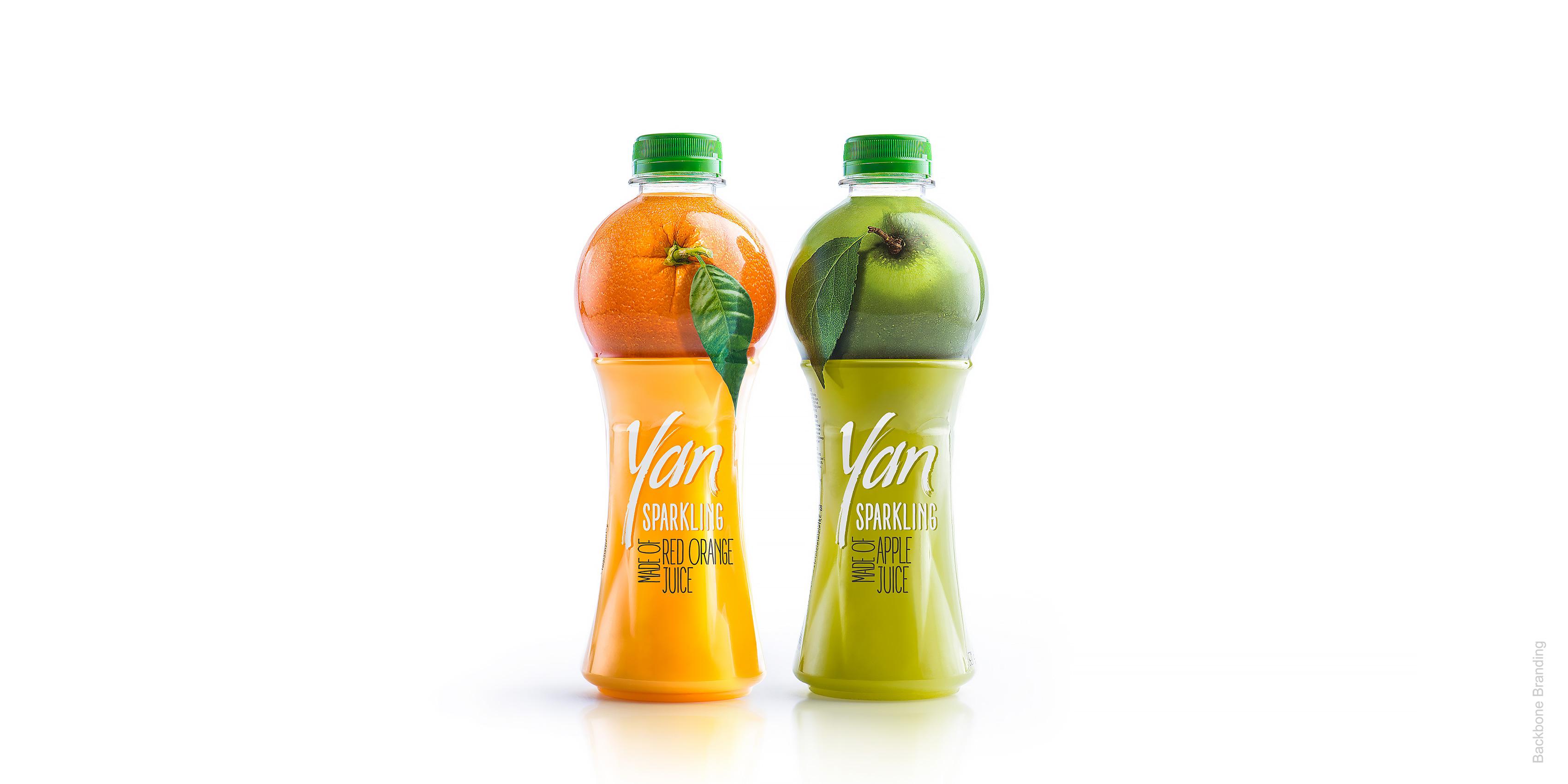 YAN SPARKLING Branding - Backbone
